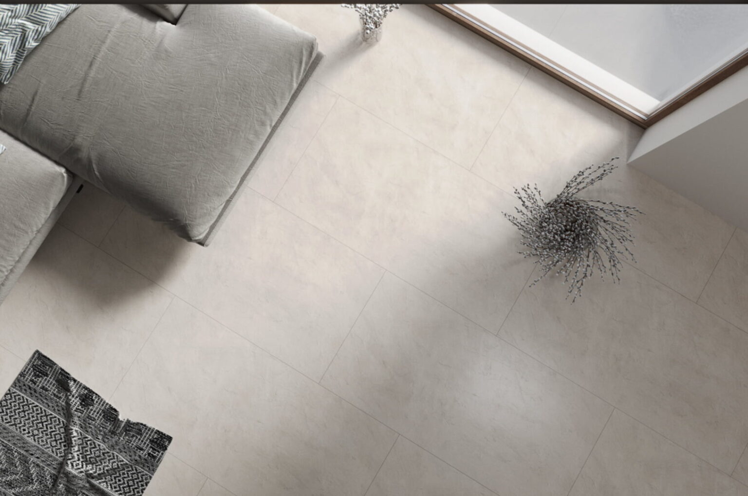 Bondi laminatflise - laminatgulv i fliselook - 8 mm 2,13 m² - DoorHouse